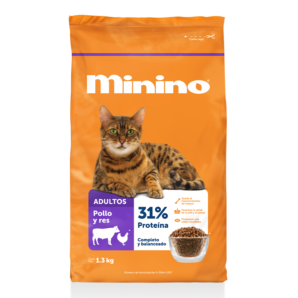 Minino® Pollo y Res - Minino